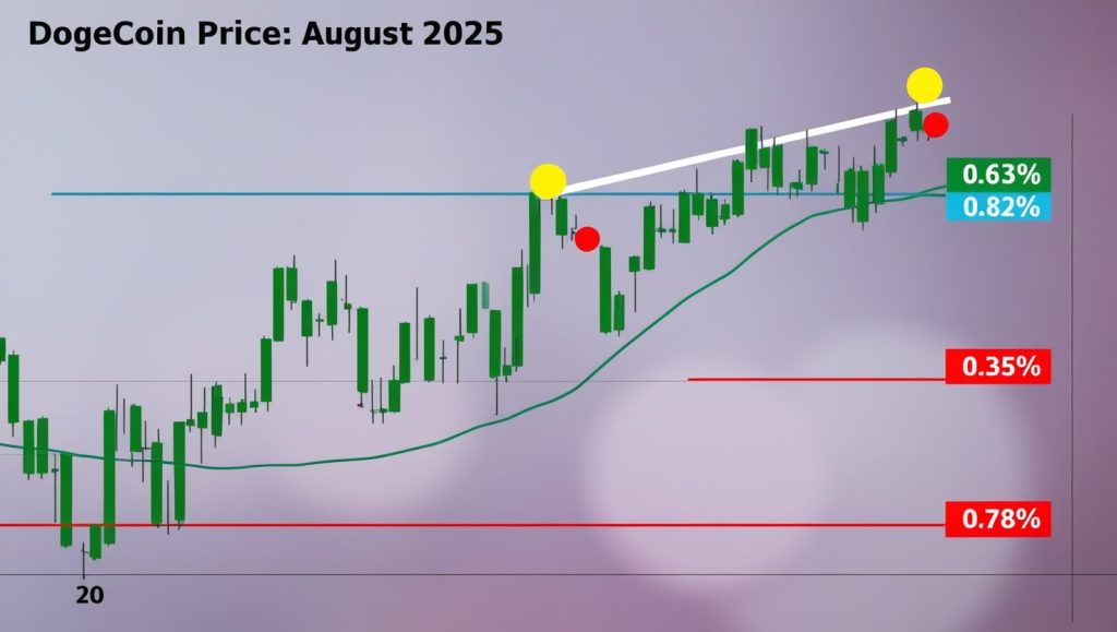Dogecoin Rockets 0.63% Technical Breakout Fuels $1 Hype August 2025 | ABC Money