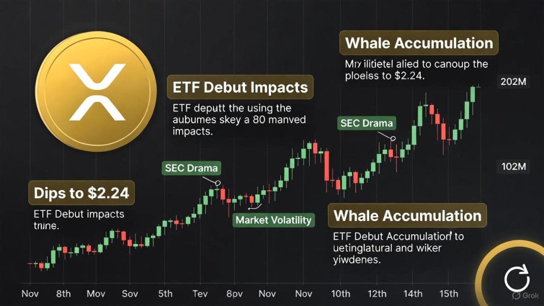 XRP Price Surge: ETF Debuts, Whale Accumulation, And $100 Prediction ...